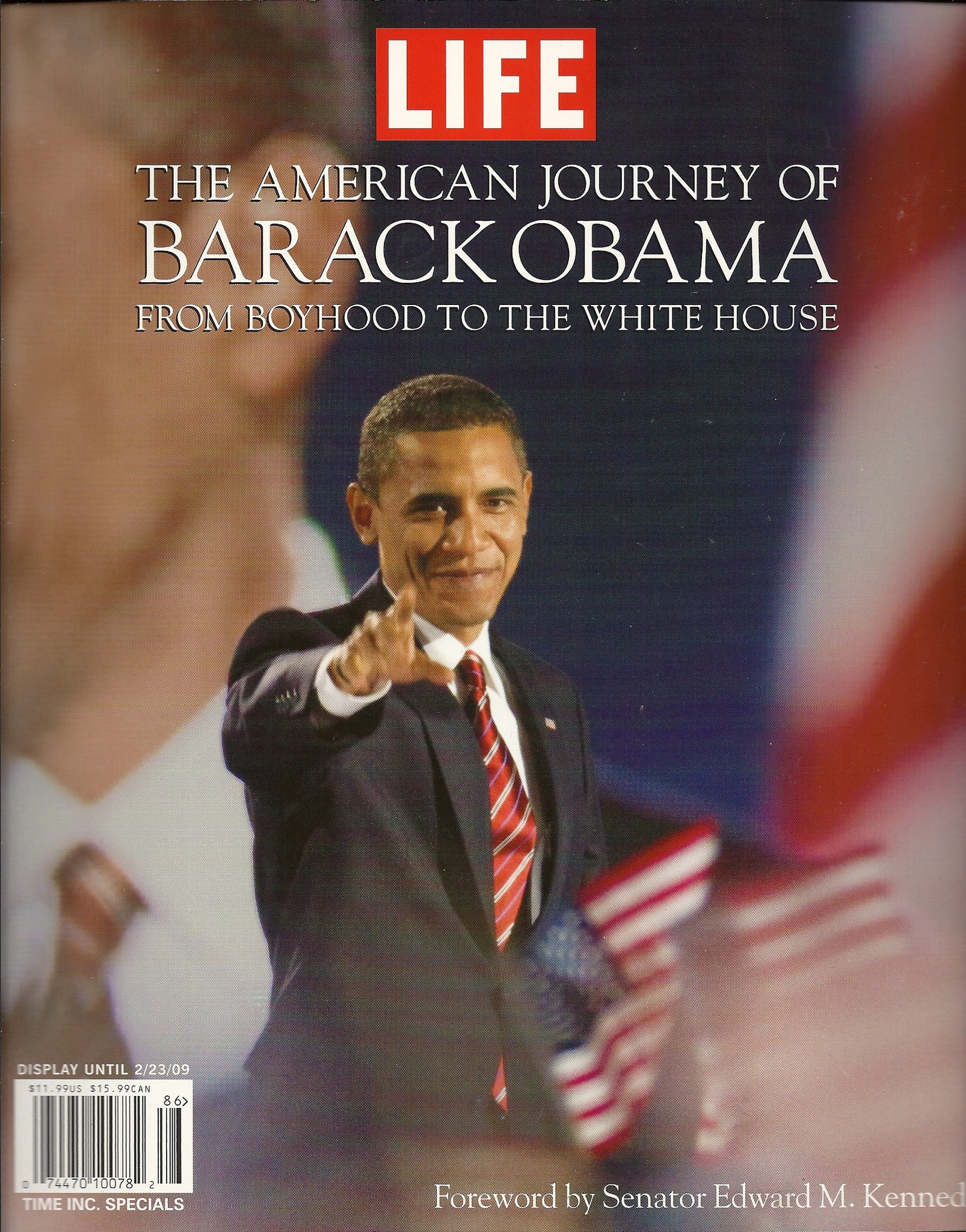 02 23 2009 OBAMA Time magazine – Ersula's History Shop