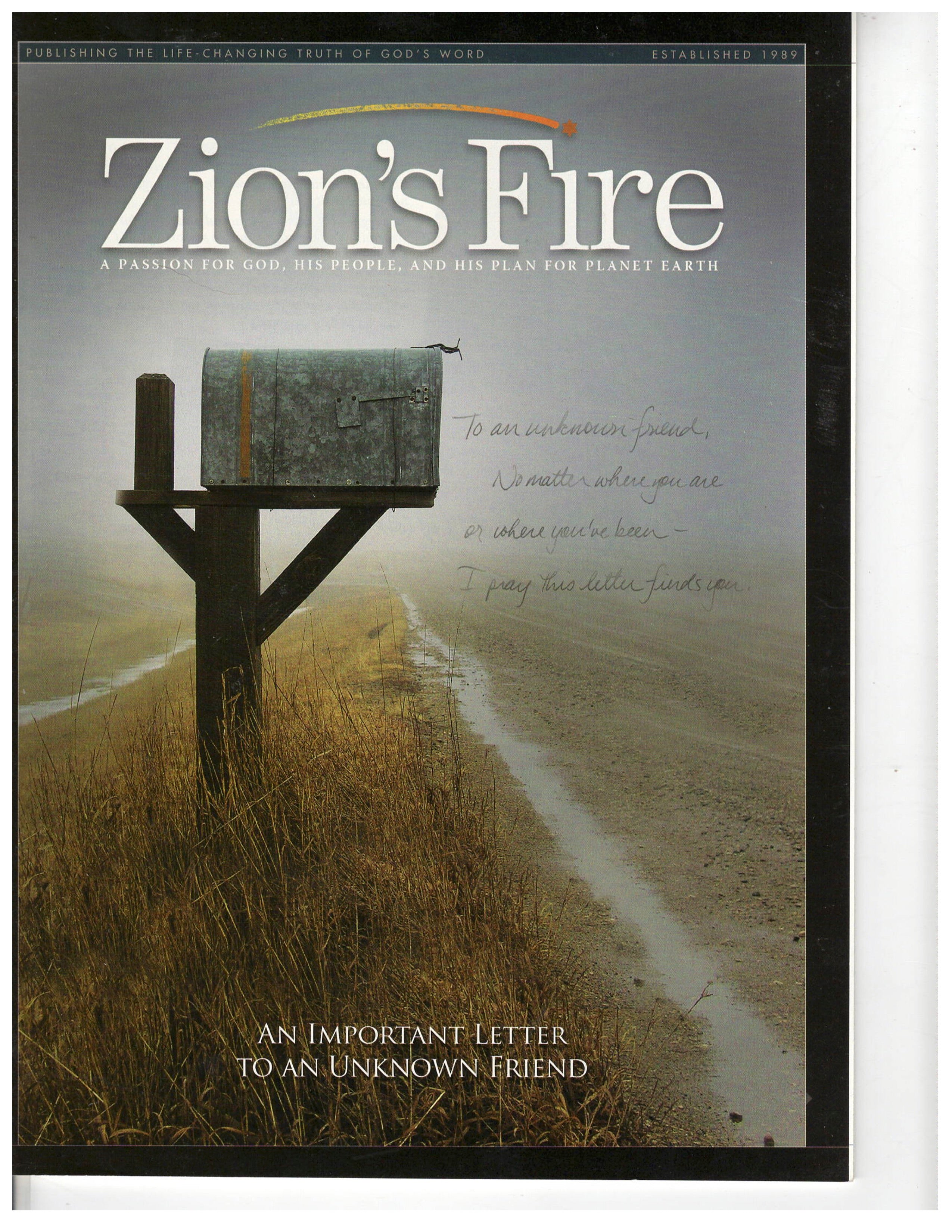 09 00 2007 Zion's Fire – Ersula's History Shop