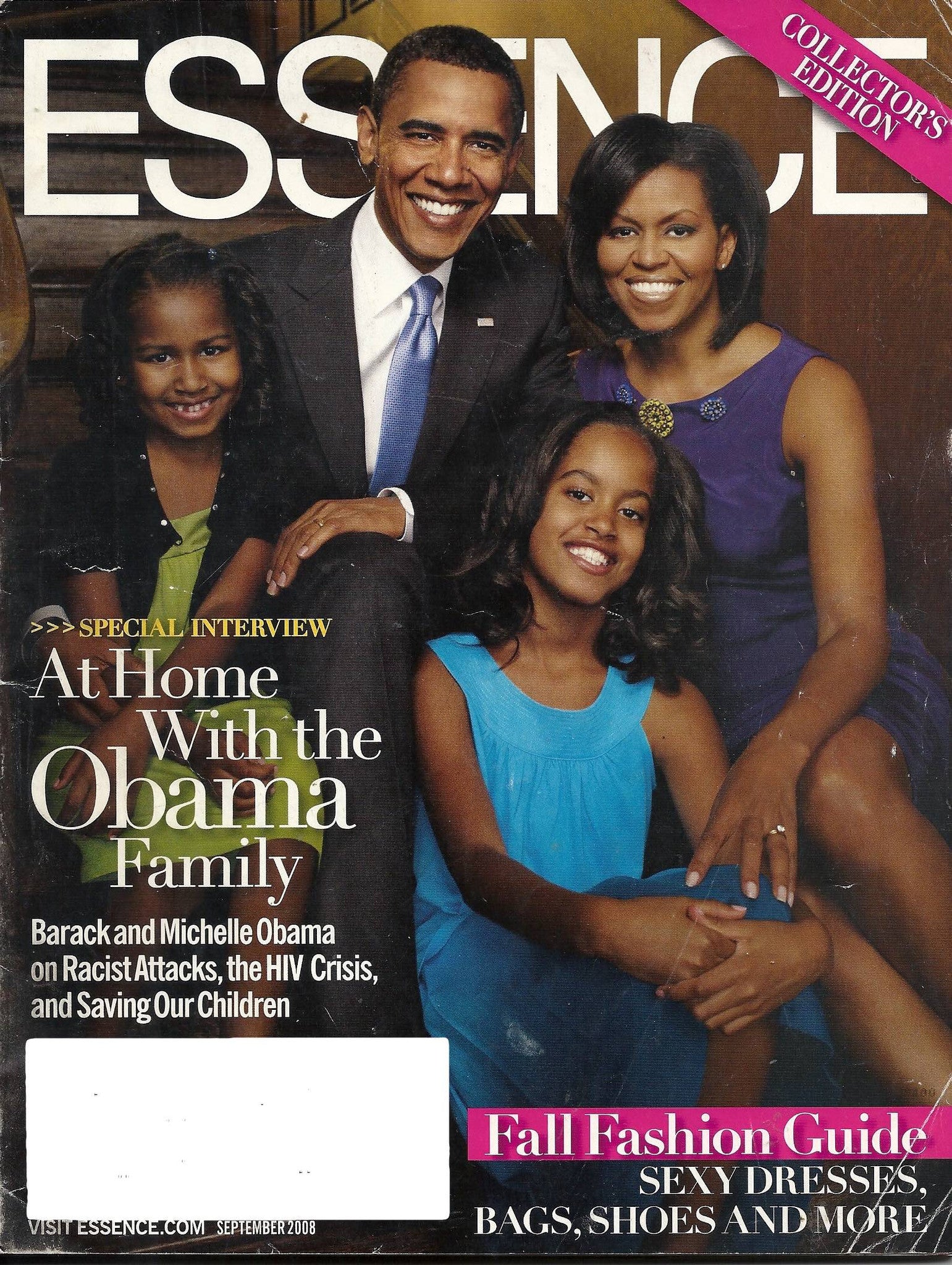 09 00 2008 OBAMA Essence Magazine – Ersula's History Shop