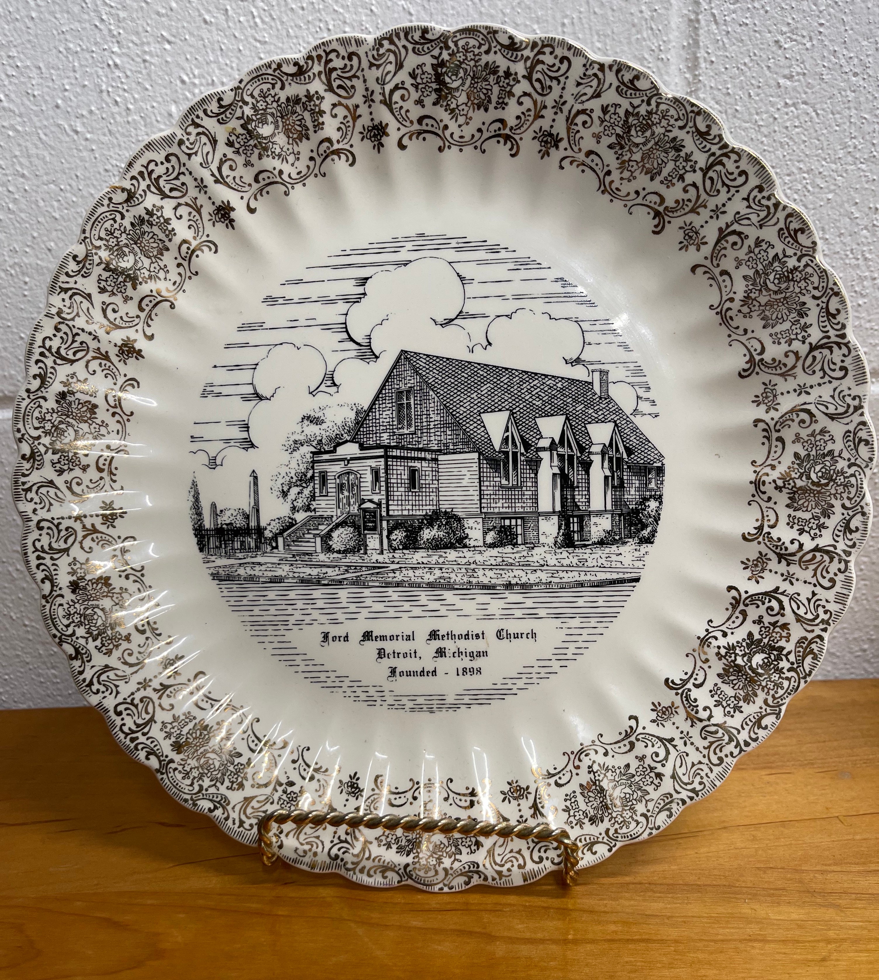 Church Plate - Ford Memorial United Methodist Church 1898 (P021 ...