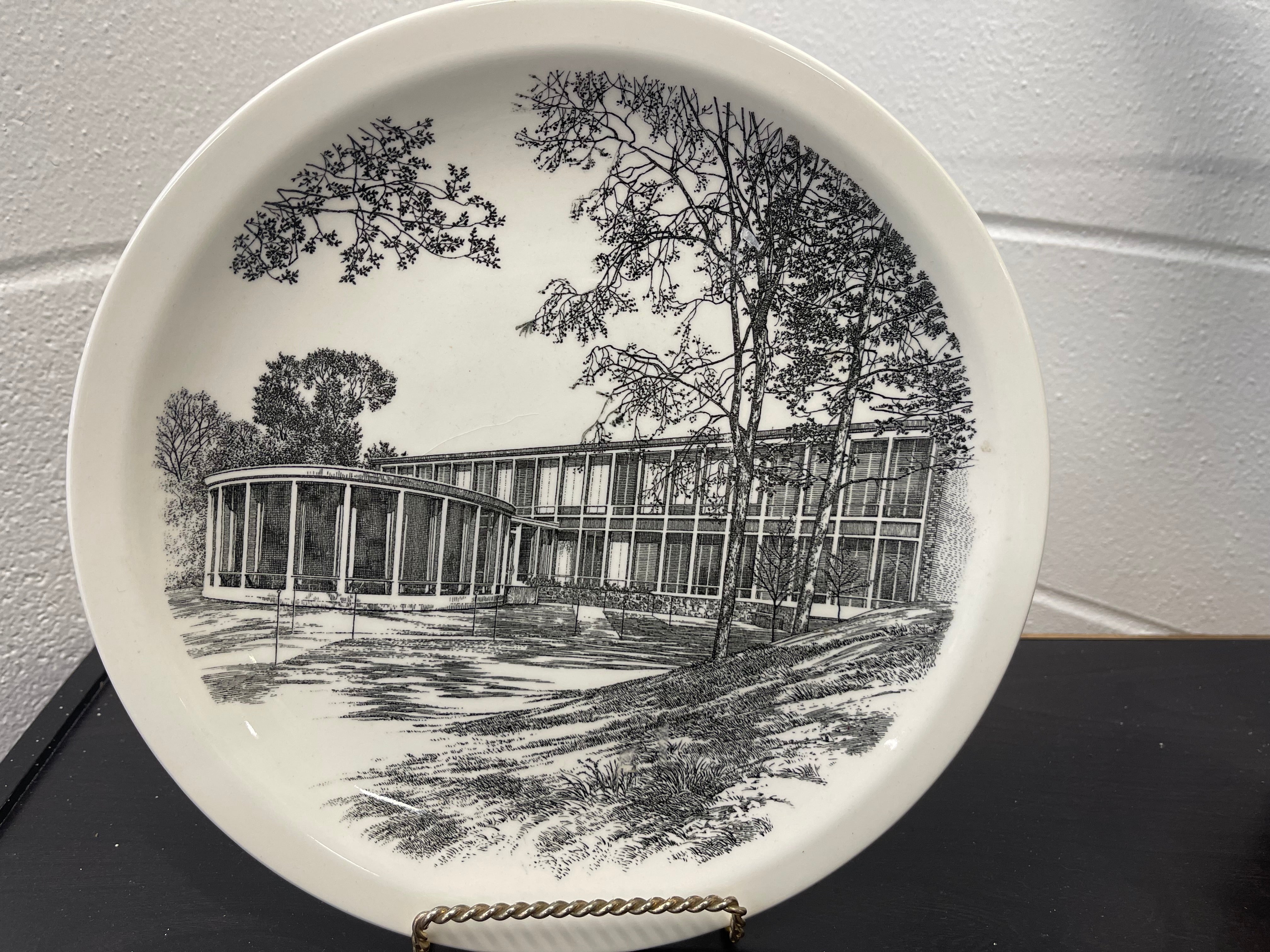 Plate The Rabb Graduate School (P014) – Ersula's History Shop