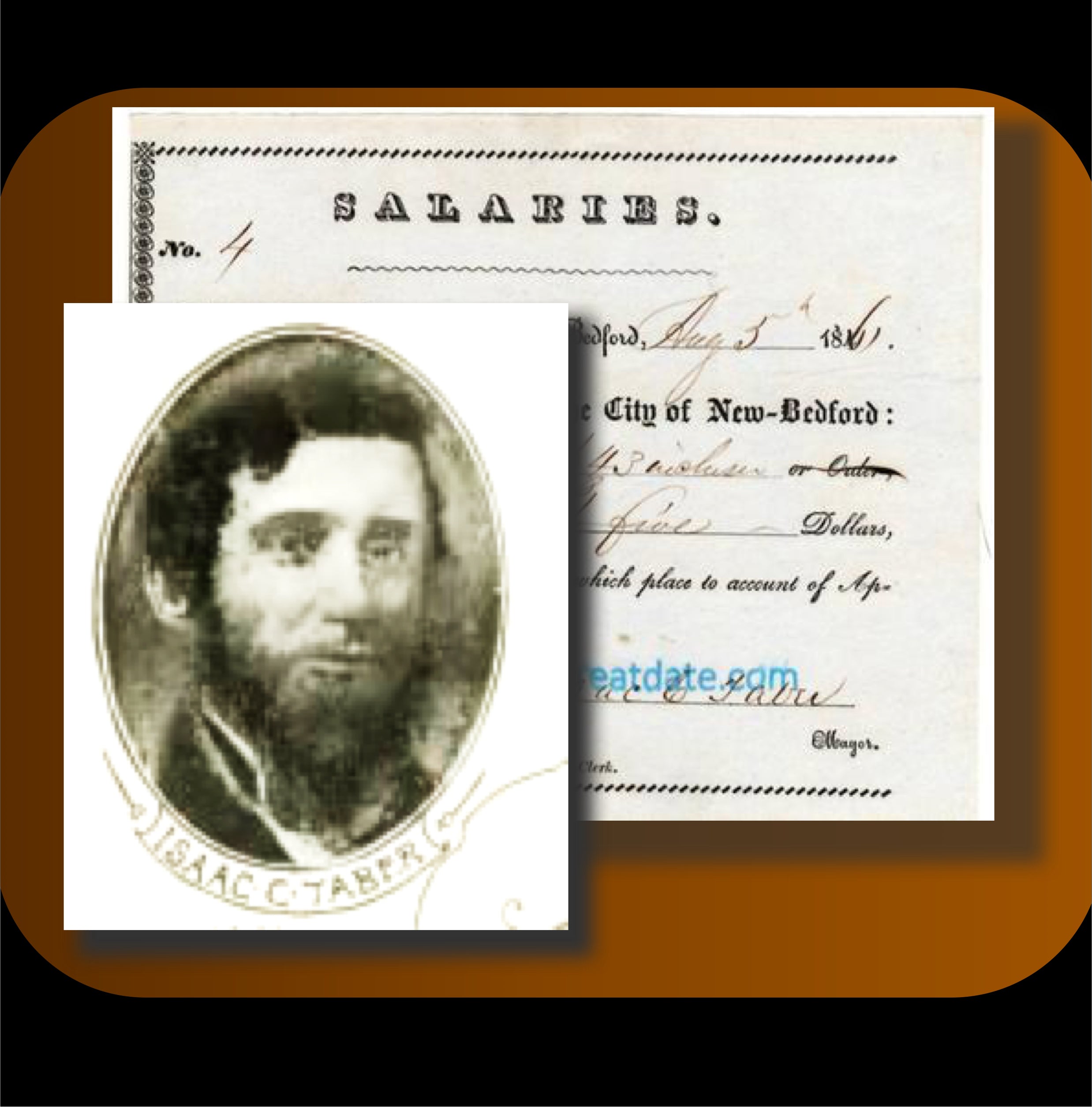 08 05 1861 Isaac C Taber – Ersula's History Shop